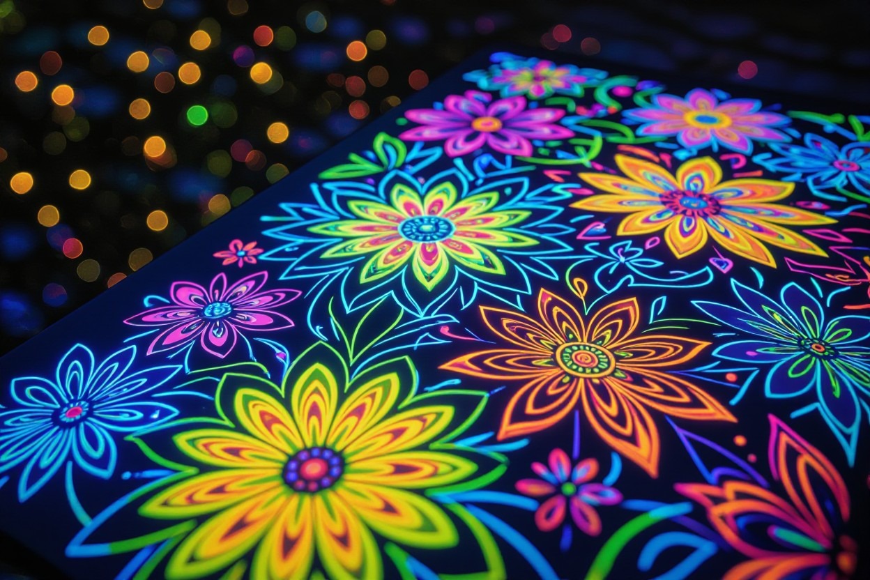 Transform Your Space With Blacklight Art Techniques